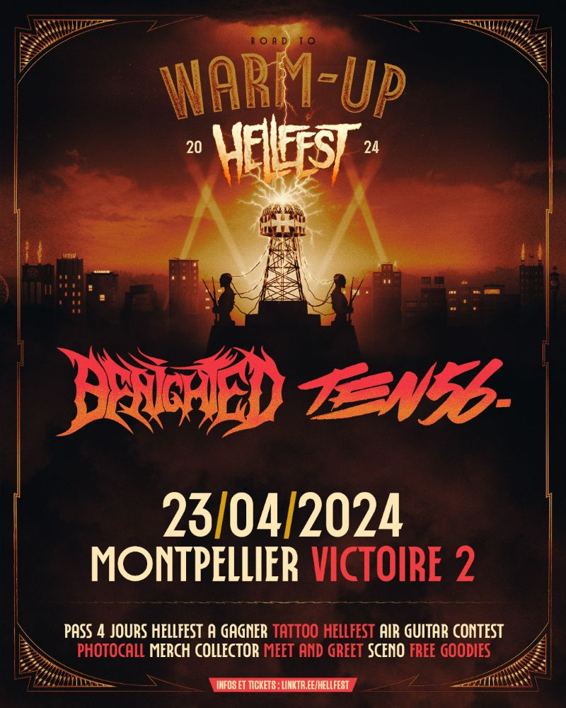 Hellfest Warm-Up w/ Benighted + TEN 56 - Victoire 2 ST JEAN DE VEDAS ...